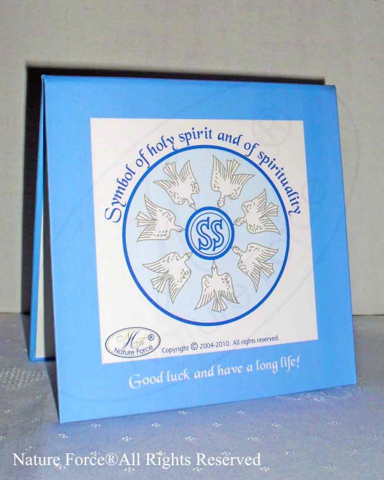 Symbol of Holy spirit and of spirituality ~ Energy Card TULPA by Nature ...